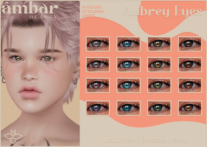 Second Life Marketplace - AMBAR BEAUTY - AUBREY EYES - {ADDME}