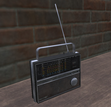 Second Life Marketplace - /AVP/ Old Portable Radio *WEAR ME*