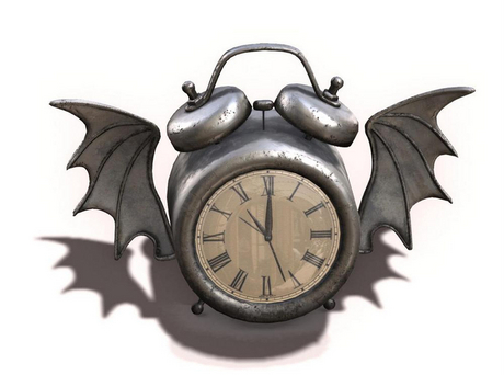 Second Life Marketplace - Dahlia - Belladonna - Bat Clock - Silver 3