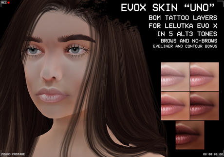 Second Life Marketplace - Found Footage - UNO human skin