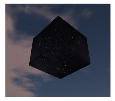 Second Life Marketplace - SkyBox Space Cube 32x32 - box