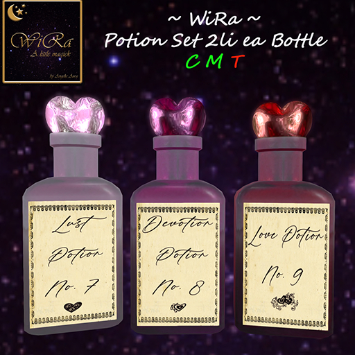 Second Life Marketplace - ~WiRa~ Potion Set (Box)