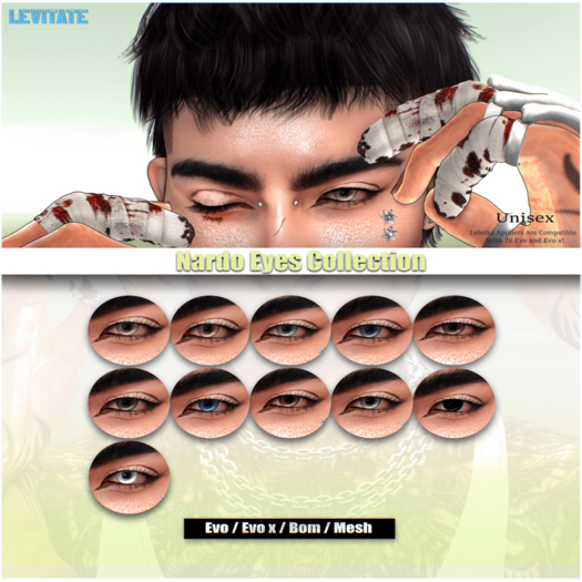 Second Life Marketplace - LvT// Nardo Eyes Collection Package