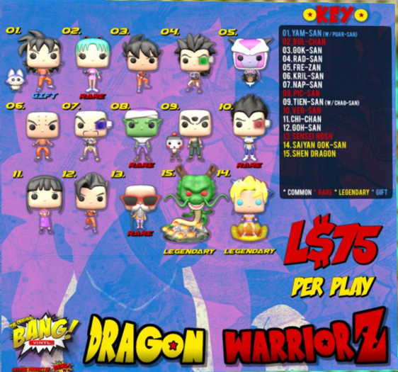Second Life Marketplace - 14. LEGEND * Bang! Figures - Dragon WarriorZ ...