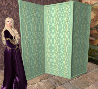 Second Life Marketplace - Dressing Screen ~ Jade Moroccan