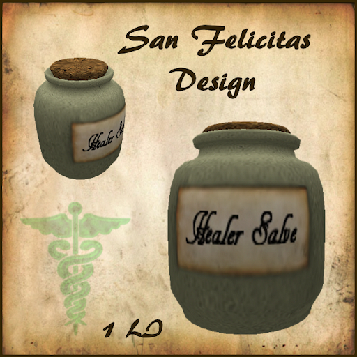 Second Life Marketplace - Healer Salve, Medieval,Physician.