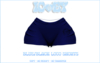 Second Life Marketplace - Icey-Chrome Hearts Blue/Black Logo Shorts