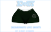 Second Life Marketplace - Icey-Chrome Hearts Green/White Logo Shorts