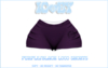 Second Life Marketplace - Icey-Chrome Hearts Purple/Black Logo Shorts