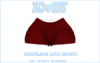 Second Life Marketplace - Icey-Chrome Hearts Red/Black Logo Shorts