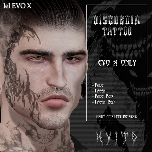 Second Life Marketplace - [KVITO] Discordia Tattoo