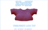 Second Life Marketplace - Icey-Chrome Hearts Pink/White Logo Top