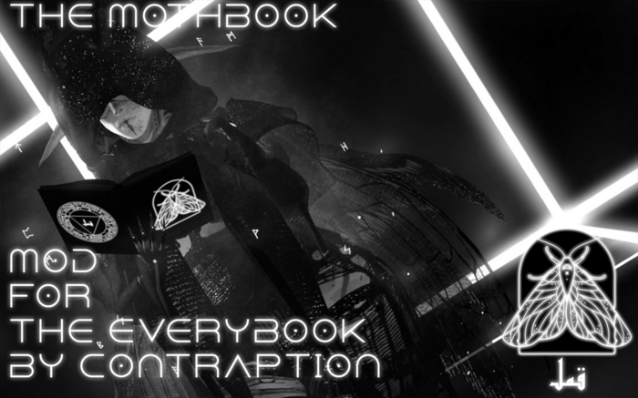 Second Life Marketplace - Monochrome Moth: Mothbook. (Everybook Mod.)