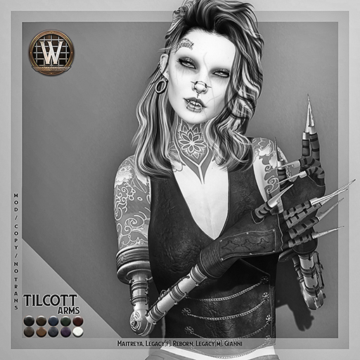 Second Life Marketplace - Wicca's Originals - Tilcott Arms (ADD) DEMO