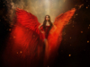 Second Life Marketplace - Good Vibes: Fallen Angel in Red