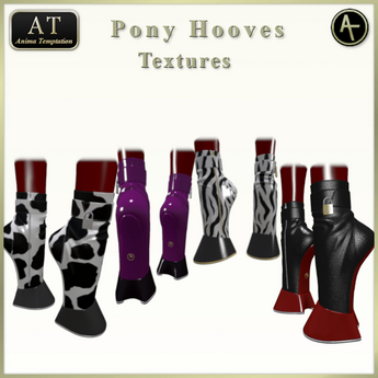 Second Life Marketplace - AT - Anima Temptation Pony Hooves DEMO