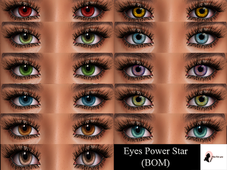 Second Life Marketplace - Eyes Power Star (BOM) System