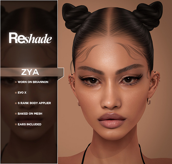 Second Life Marketplace - [RESHADE X SRANK] - TONE 06 ZYA [EVOX]