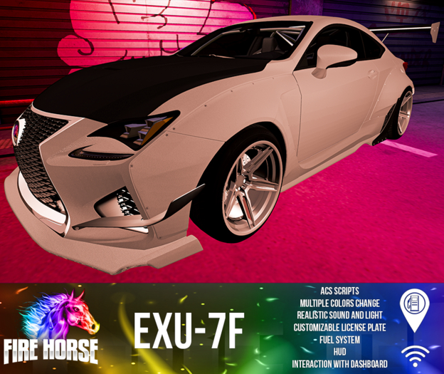 Second Life Marketplace - !.:Fire Horse:.! Exu-7F