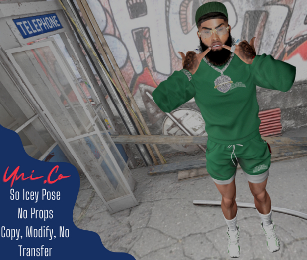 Second Life Marketplace - Uni.Co // So Icey Pose (M) REZZ