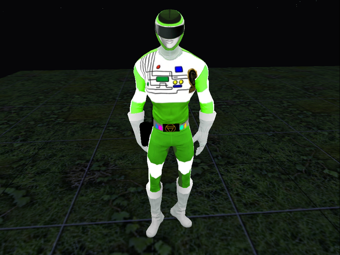 Second Life Marketplace - power rangers bioman green