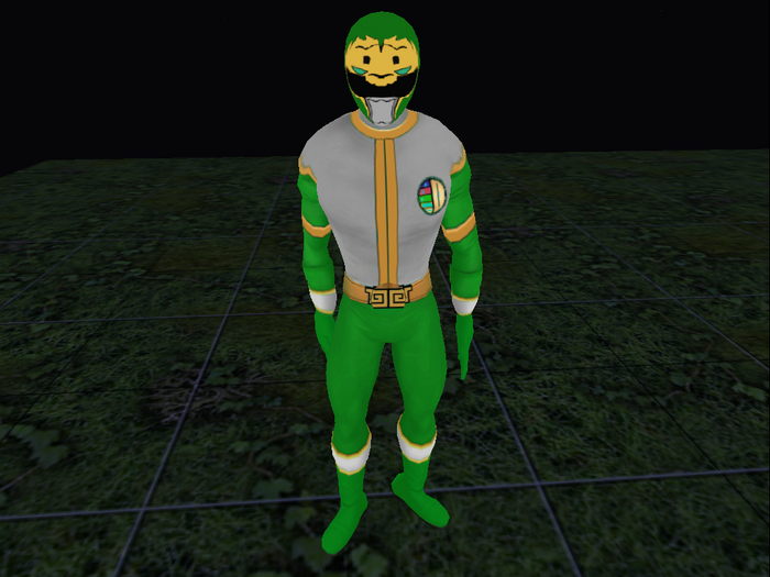 Second Life Marketplace - power rangers dairanger green