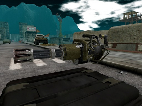 Second Life Marketplace - Military Armament - MiniGun M134D-H