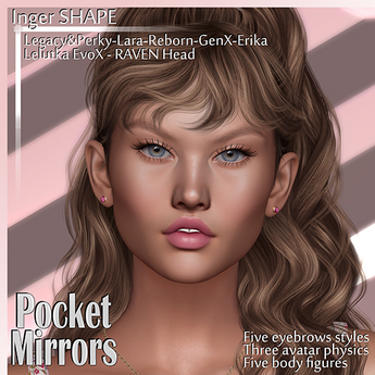 Second Life Marketplace - **Pocket Mirrors** Inger SHAPE Box DEMO