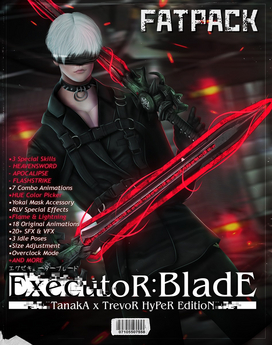 Second Life Marketplace - [TANAKA x TREVOR] - EXECUTOR BLADE - (FATPACK)