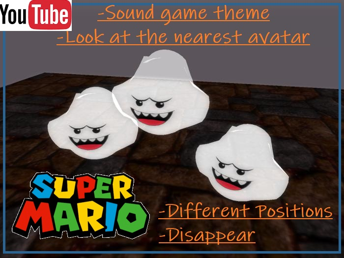 Second Life Marketplace - Mario Ghosts