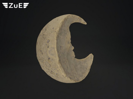 Second Life Marketplace - ::ZuE:: Half Moon Face- Full Perm