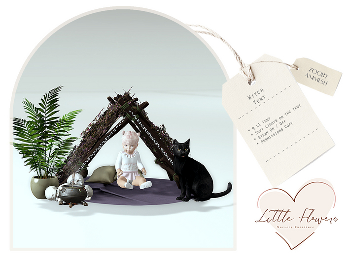 Second Life Marketplace - Witch Tent-ZOOBY