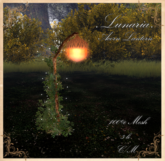 Second Life Marketplace - .Lunaria. Acorn Lantern