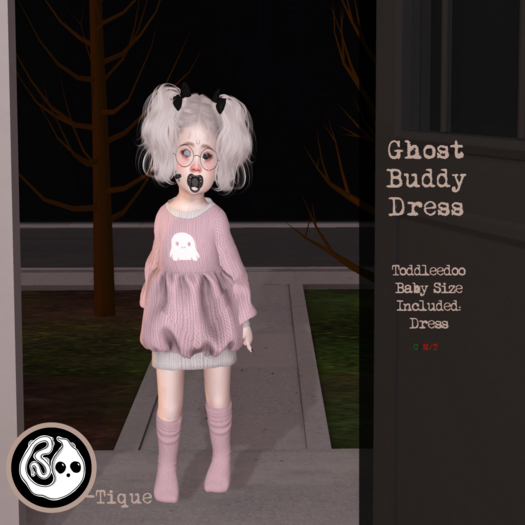 Second Life Marketplace - Boo-Tique - Ghost Dress Pink