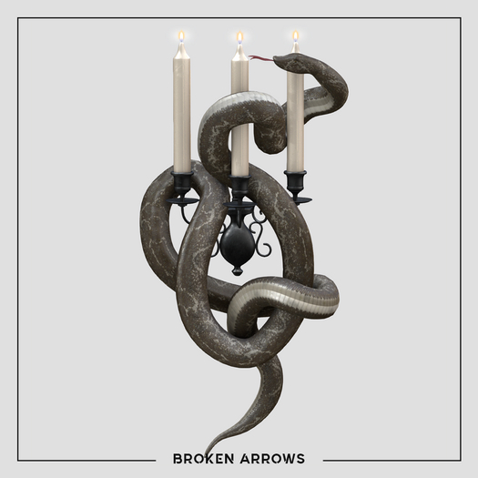 Second Life Marketplace - BROKEN ARROWS - Snake Candle