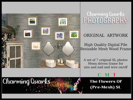 Second Life Marketplace - CQ Photography - The Flowers Of (Pre-Mesh) SL