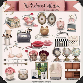 Second Life Marketplace - -tres blah- Eclectic Collection - Globe (Adventure Awaits)