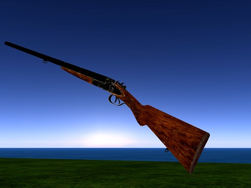 Second Life Marketplace - Military Armament - Double barrel shotgun
