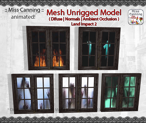 Second Life Marketplace - :: Miss Canning:: [ FULL PERM MESH PROP ...