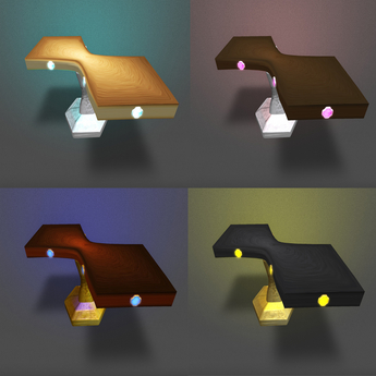 Second Life Marketplace - Sci fi coffee table-Freedom creations