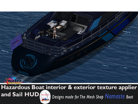 Second Life Marketplace - W:B:P:Namaste Boat interior & exterior ...