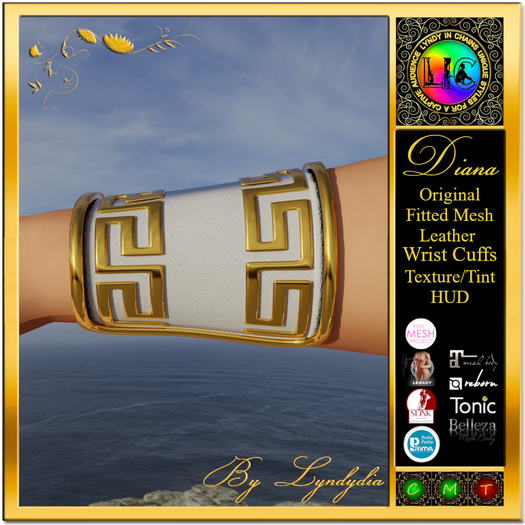 Second Life Marketplace - DEMO Diana Wrist Cuff
