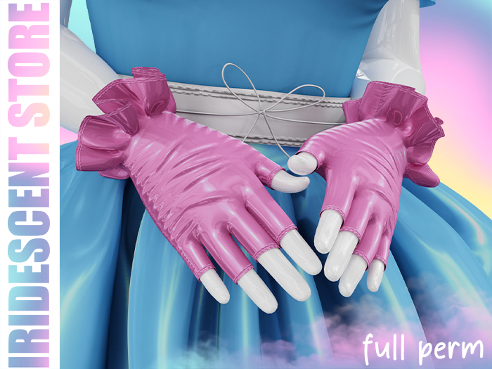 Second Life Marketplace - Iridescent - 044 Alice gloves (DAE + OBJ)