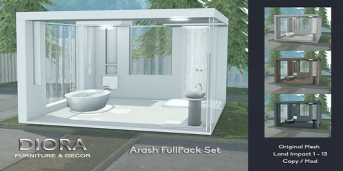Second Life Marketplace - DIORA Arash FullPack Set