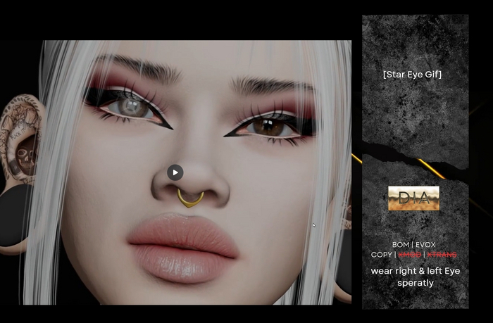 Second Life Marketplace - DIA [Star Eye]