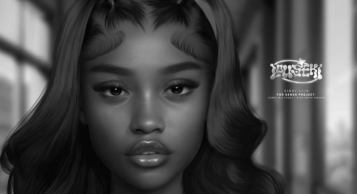Second Life Marketplace - LOUSEKI x Genus Project - Cindy Skin (DEMO)