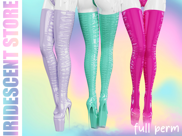 Second Life Marketplace - Iridescent - 046 Ari heels (DEMO)