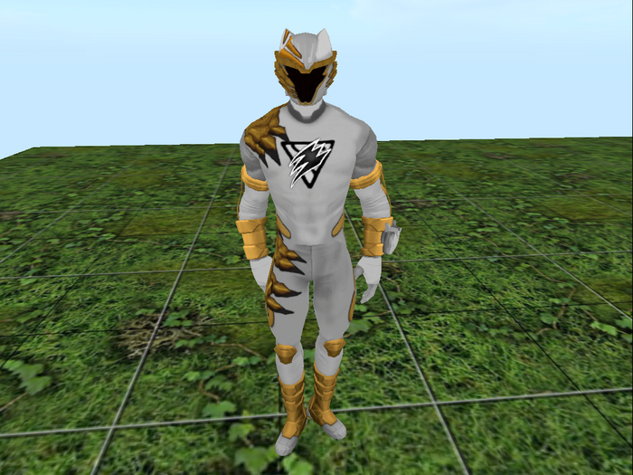Second Life Marketplace - power rangers jungle fury wolf purple ranger ...