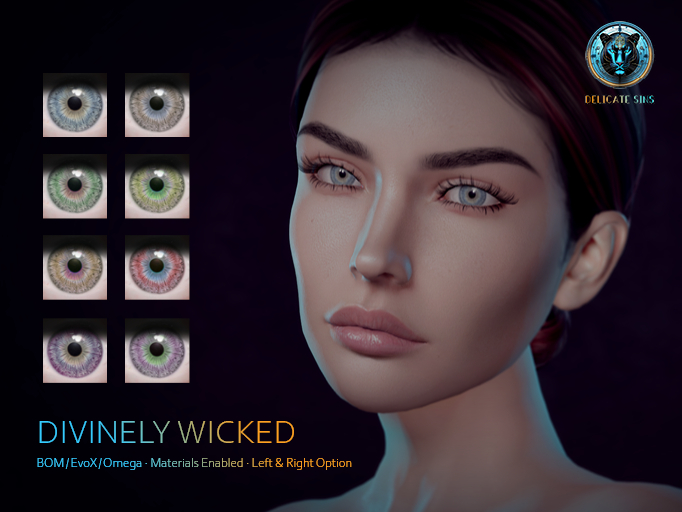Second Life Marketplace - {DS} -Eyes - Divinely Wicked
