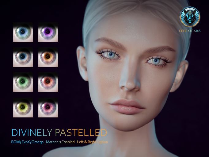 Second Life Marketplace - {DS} - Eyes - Divinely Pastelled
